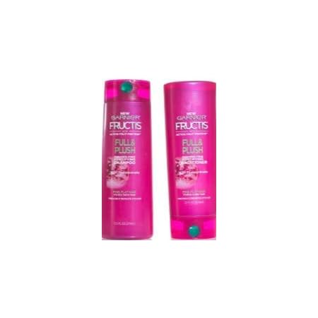 Amazon.com : Garnier Fructis Full and Plush Volumizing Shampoo For Oily ...