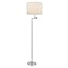 Lite Source LS-82215PS/WHT Durango Floor Lamp, 21.5" x 21.5" x 58.25 ...