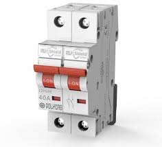 Polycab PVC Plastic 40 Amp DP Isolator/Switch Disconnector - Dual Pole ...