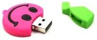 Amazon.com: 8GB Smiling Head Shaped Cartoon USB Flash Drive Pink ...