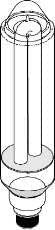 By22D Base 55 Watt Clear Low Pressure Sodium Lamp - High Intensity ...