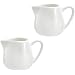 Amazon.com | CHOOLD 2 pcs Mini White Ceramic Creamer with Handle ...