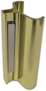 3" Shower Door Magnet U-Channel Door Frame with Metal Strike and Magnet ...