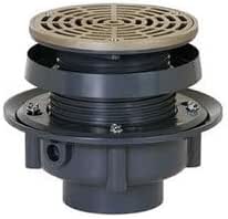 3" PVC FinishLine Round Adjustable Complete Assembly Flashing Floor ...