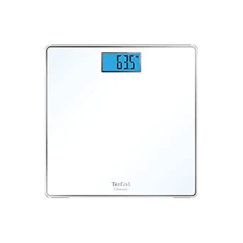 Tefal Classic Bathroom Scales 31 x 31 cm Maximum Capacity 160 kg ...