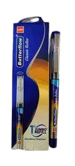 Cello Butterflow Classic Roller Pen (Black) : Amazon.in: Office Products