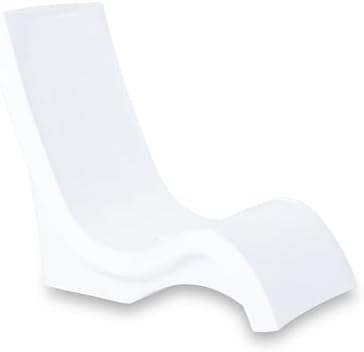 Amazon.com: Classic White - in-Pool Chaise Lounger – Designed for Water ...