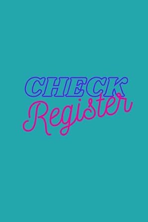 Teal Check Register, debit and cash tracker,: Marie, Jolisa: Amazon.com ...