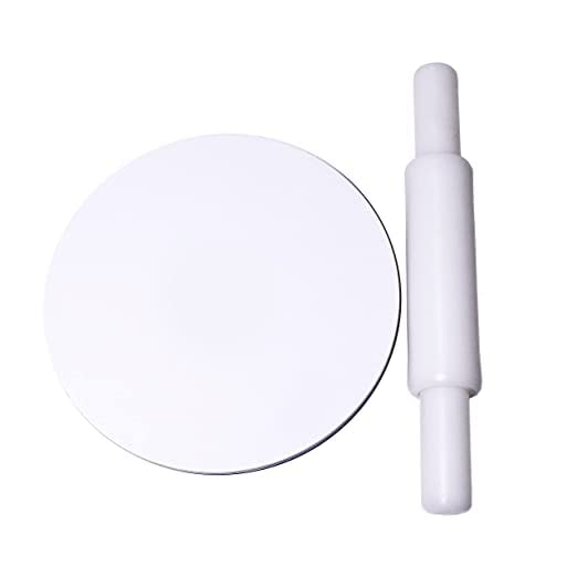 Buy GREEN INDIA Acrylic Chakla Belan & Chapati Rolling Pin Board/Roti ...