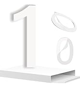 Amazon.com: 5 inch White House Numbers, Self Adhesive House Numbers for ...