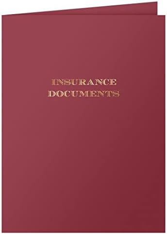 Amazon.com : The Gallery Collection, 25 Count, Burgundy, Insurance ...