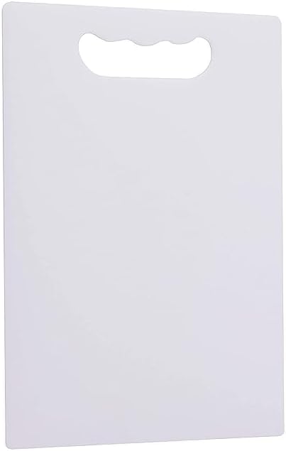 Amazon.com: Medium Size Plastic Cutting Board, Dishwasher- Safe Poly ...