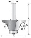 Amazon.com: Undermount Bowl Carbide Tip Bit with Bottom Mount Ball ...