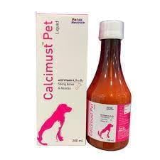 Buy BULLYPET Calcimust Pet Syrup Strong Bones & Healthy Skin and Fur ...
