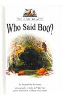 Amazon.com: Who Said Boo? (We Can Read!): 9780761409243: Sweeney ...
