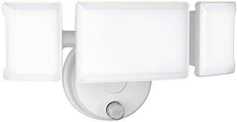 LUTEC 80W Dusk to Dawn Flood Lights Outdoor, 9000LM Super Bright LED ...