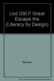 Amazon.com: The Great Escape (Rigby Literacy by Design Readers, Grade 5 ...