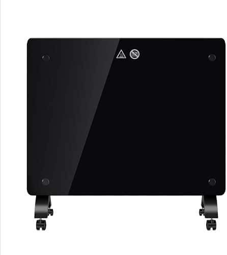 1000W Small Convector Heater, Ultra-thin Wall-mounted or Freestanding ...