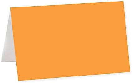 Amazon.com: Andaz Press Table Tent Printable Place Cards, Orange 20 ...