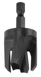 W.L. Fuller QP4 1/4" Tapered Plug Cutter with 1/4" Quick Change Hex ...