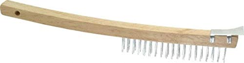 Value Collection - 3 Rows x 19 Columns Bent Handle Scratch Brush with ...