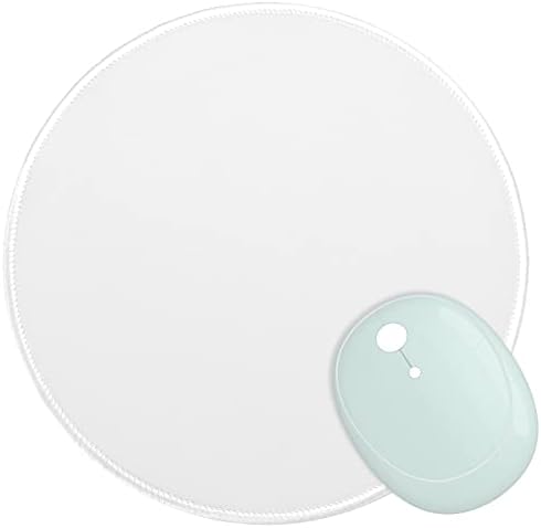 Amazon.com: Quality Selection White Mouse Pad Non-Slip Rubber Base ...