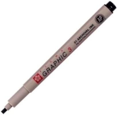 Amazon.com: Sakura Pigma Graphic Pen 3.0 mm