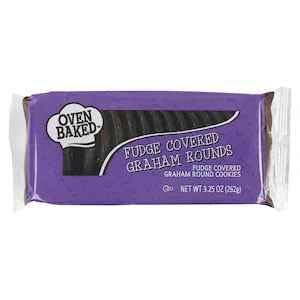 Amazon.com: Fudge Covered Graham Round Cookies pak 3 : Grocery ...