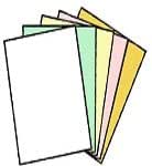 NCR Paper* Brand Superior Multi-Colored Carbonless Paper - 8 1/2 x 14 ...