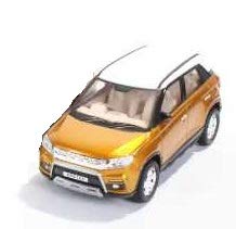 Online Collections Plastic Brezza Car Toy for Kids, Pack of 1 (Orange ...