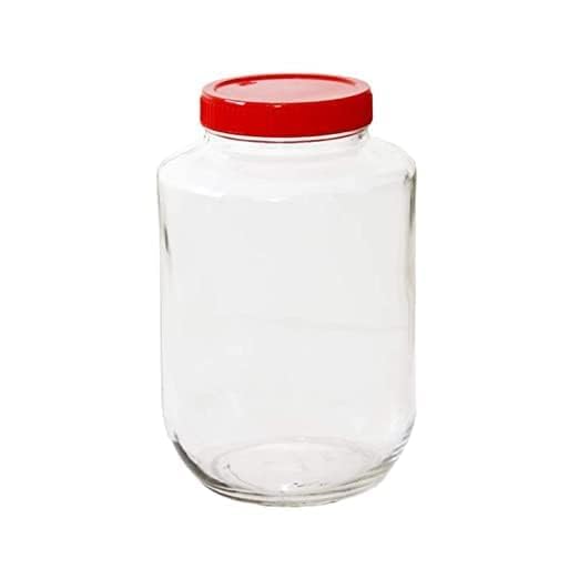 Buy Feelopie Piramal Glass 6000ml Round Big Clear Jars & Containers|for ...