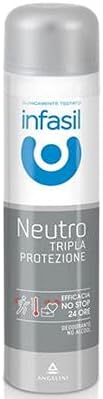 Set 6 INFASIL Deodorant Spray Triple Protection Neutral Ml 150 Body ...