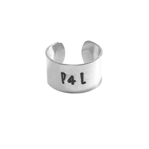 Amazon.com: Outer Banks P4L Pogue for Life Aluminum Cuff Ring ...