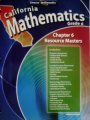 Grade 6 Chapter 4 Resource Masters (California Mathematics Grade 6 ...