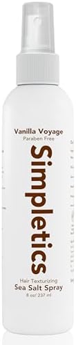Amazon.com: Simpletics Himalayan Sea Salt Spray for Straight & Wavy ...