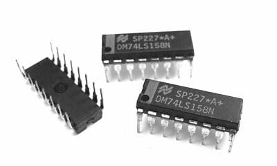 DM74LS158N (SN74LS158N) QUAD 2-INPUT MULTIPLEXER/SELECTOR 74LS158 IC ...