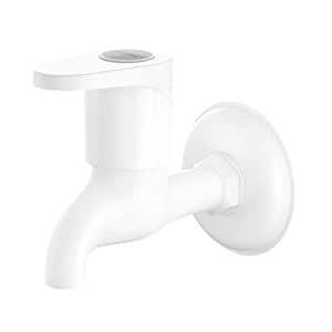 Monica PTMT Royal Bib Cock PVC Plastic Water Tap for Kitchen, Bathroom ...