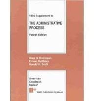 The Administrative Process: Supplement (American Casebook Series ...