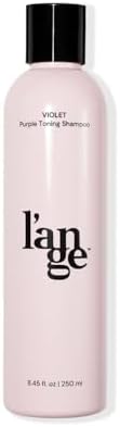 Amazon.com : L'ANGE HAIR Violet Purple Toning Shampoo | Restores Hair ...