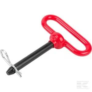 Kramp Tractor Red Handle Towing Hitch Pin With Handle & R Clip For ...