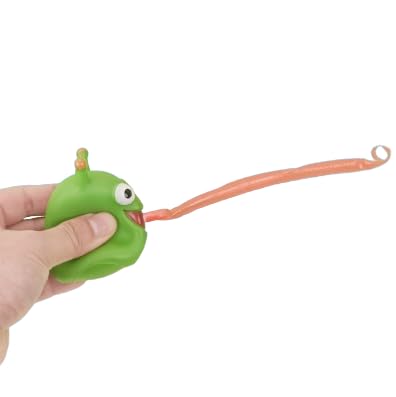 Buy Wowobjects® Funny Grass Worm Pinch Toy Tongue-protruding Cabbage ...
