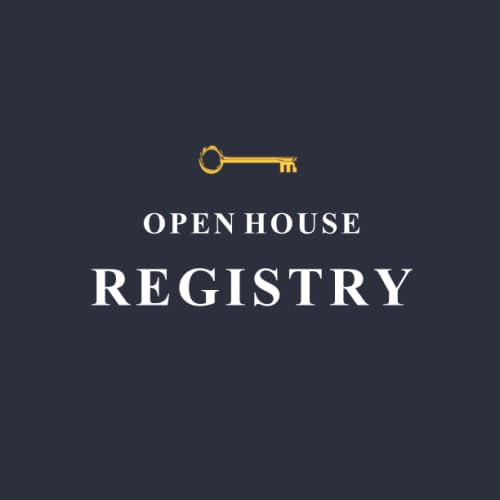 Open House Registry: Visitor Registration Book - Real Estate Brokers ...