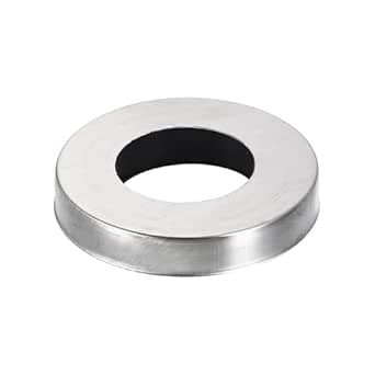 Amazon.com: uxcell Faucet Base Ring, 1.61"x0.83"(OD x ID) Stainless ...