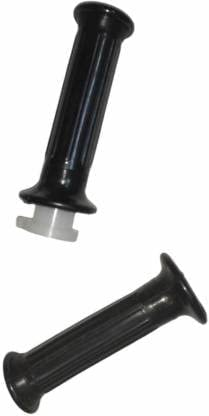 MJ Automobiles Rx 100 135 Plastic Motorcycle Handlebar Grip (Pack of 2 ...