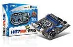 Amazon.com: Msi H67Ma-E45 B3 Lga1155 H67B3 Ddr3 Sata3 A&Gbe Matx ...
