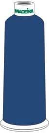 Amazon.com: Madeira Rayon Embroidery Thread 5500yd Cone BLUE Color ...