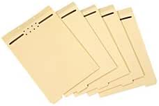 Amazon.com : [in]Place Manila File Dividers with Fasteners, Bottom Tab ...