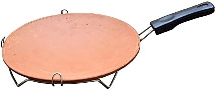 Buy KAVIN Handmade Mitti Tawa for Roti Making Terracotta Roti Tawa/Clay ...