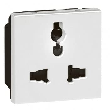 Legrand 573473 - Socket W 6A/13A/15A 2Module 127V Arteor Multistandard ...