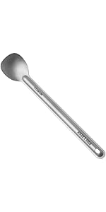 Amazon.com: Hiker's Gold Ultralight Titanium Spoon for Hiking ...